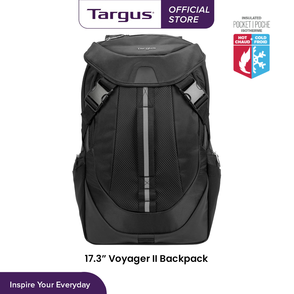 กระเป๋าเป้ใส่โน๊ตบุ๊คสำหรับขนาด 17.3 นิ้ว Targus Voyager II Backpack ...