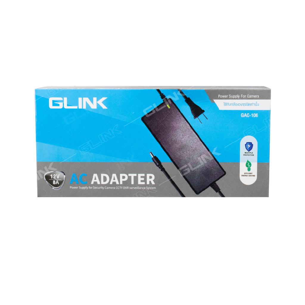 GLINK Adapter 12V 8A รุ่น GAC106 - GLINK by AB - ThaiPick