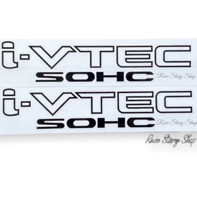 สติ๊กเกอร์ i-VTEC SOHC ติดชายประตูหลัง - StickerCarSohp - ThaiPick