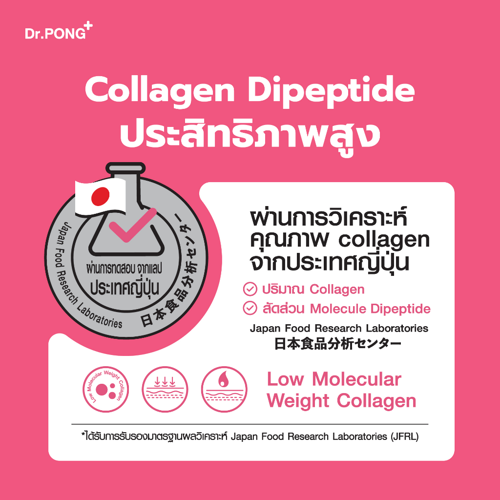 Dr.PONG 100000 mg. Collagen Dipeptide Plus Ceramide from Rice Extract and Vitamin C - drpongshop ...