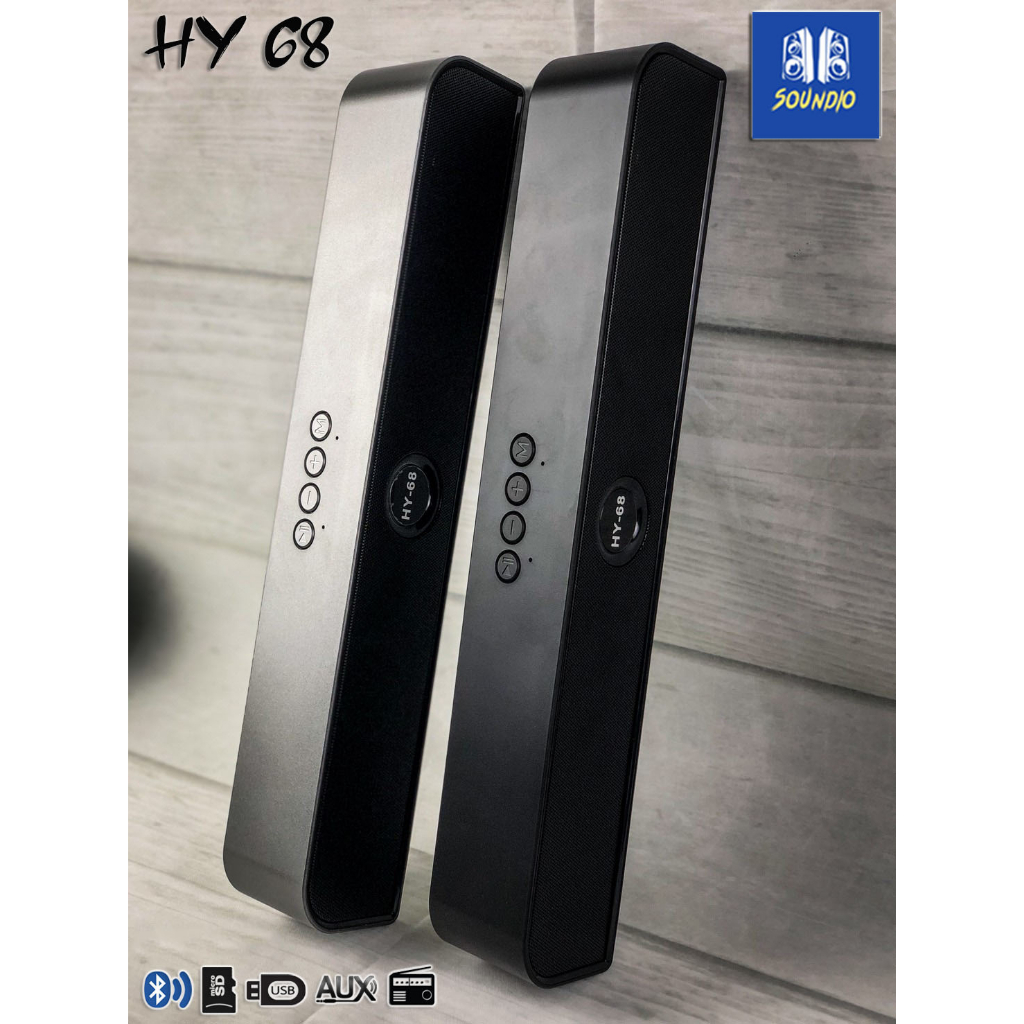 ลำโพงบลูทูธ HY68 มาพร้อมดีไซน์สุดหรู ระบบไฟ LED ลำโพงsoundbar เสียงดี ...