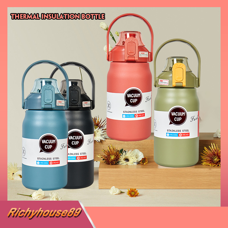 Cille????กระติกน้ำ 1.3L/1.7L กระติกเยติ แก้วเยติ สแตนเลส316 ขวดน้ำ กระบอกน้ําเก็บอุณหภูมิ เก็บ ...