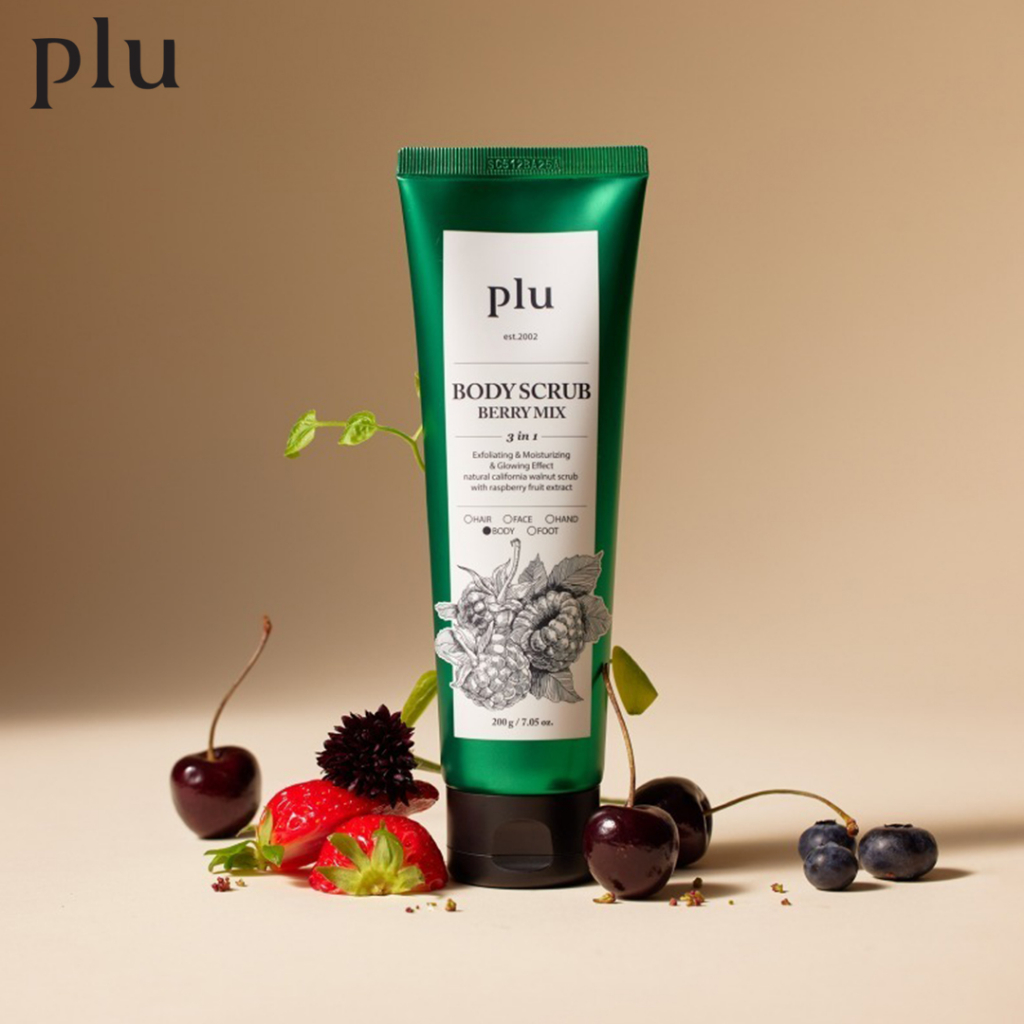 (DUO SET) PLU BODY SCRUB 200G SCRUB WASH 500G - plu_official_store ...
