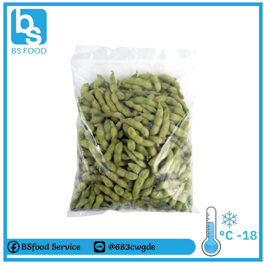 ถั่วแระญี่ปุ่น ถั่วแระ Edamame 1 Kg - bs_food_service - ThaiPick
