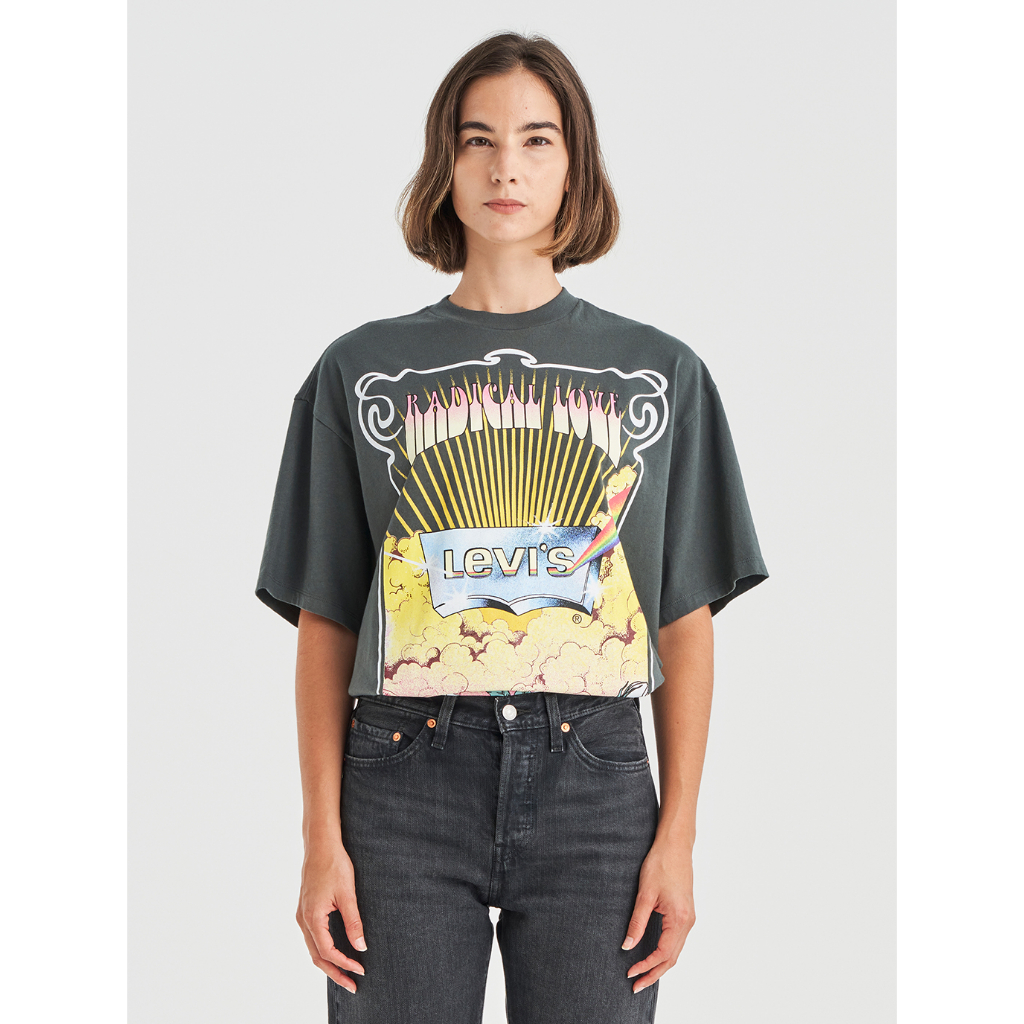 Levis Womens Graphic Short Stack T-Shirt - levis_officialstore - ThaiPick