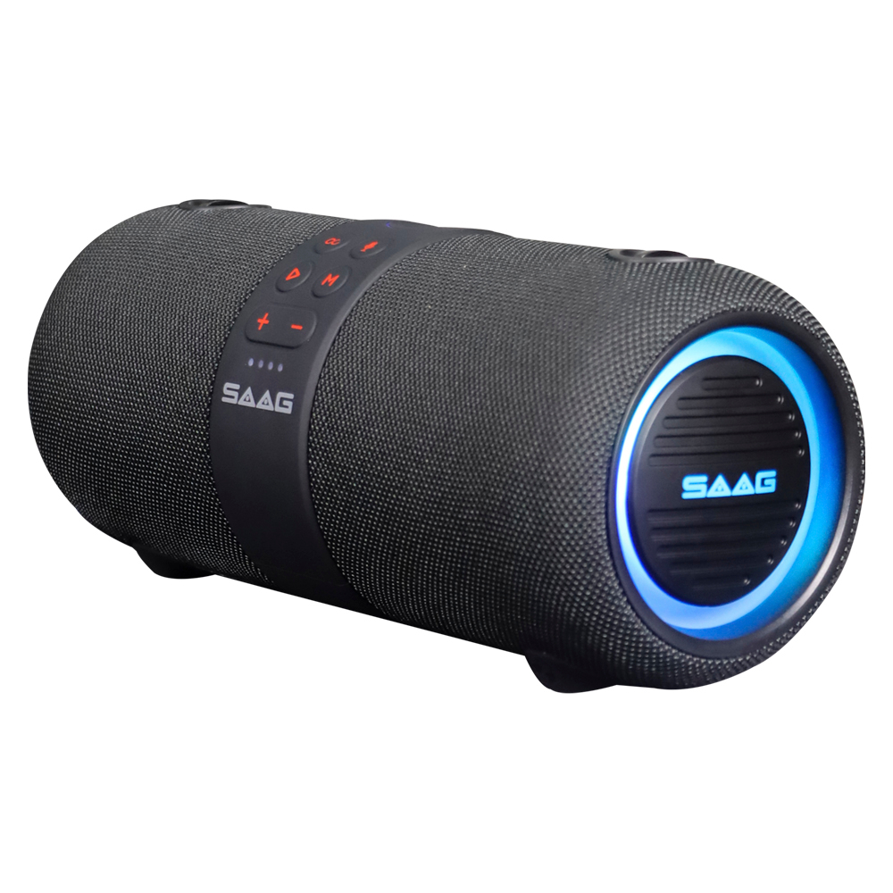 SAAG Bluetooth Speaker Nova ลำโพงบลูทูธ เบสแน่น กันน้ำ ไฟRGB ลำโพงพกพา - Neolution E-Sport ...