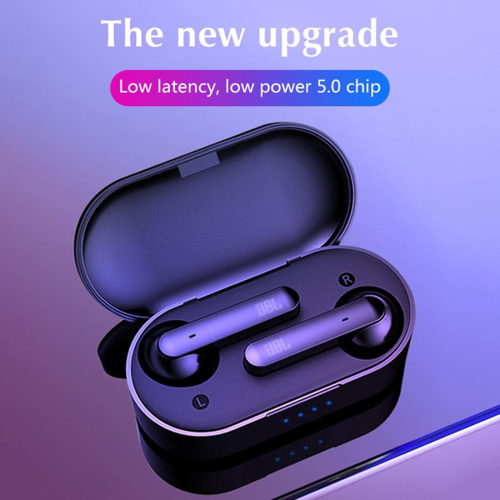 JBL TWS-10 True Wireless Earbuds V5.0 EDR Tws หูฟัง หูฟังบลูทูธไร้สาย ...