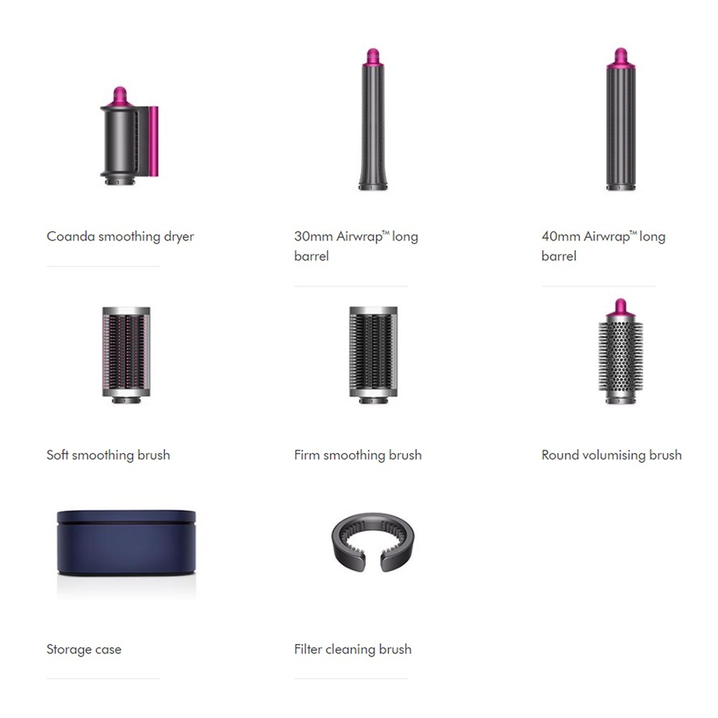 ของแท้100 Dyson Airwrap Complete HS05 เครื่องม้วนผมอัตโนมัติ ม้วนลอน ...