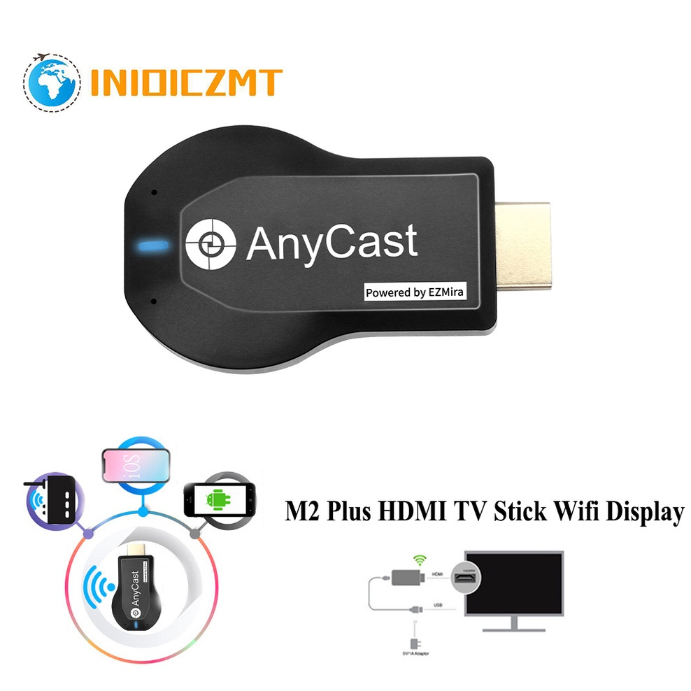 ของแท้???? HD TV Anycast M9 Plus รุ่นใหม่ล่าสุด 2023 HDMI WIFI Display อุปกรณ์ร่วมหน้าจอไร้สาย ...