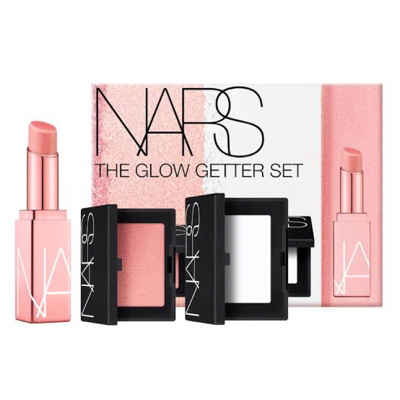 NARS THE GLOW GETTER SET BLUSH SETTING POWDER LIP BALM BOXED - silakarn ...