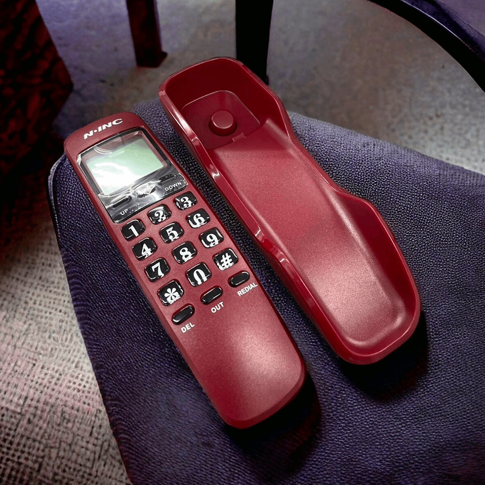 โทรศัพท์บ้าน รุ่น KX-T888CID โทรศัพท์สำนักงานหน้าจอจะแสดง DND มี3สีให้เลือก - YEYE XLZ - ThaiPick