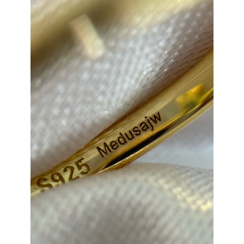 แหวน Tourmaline green Emerald cut 4 กะรัต S925 Gold 14K สไตล์คลาสสิค - medusa.jewelry - ThaiPick