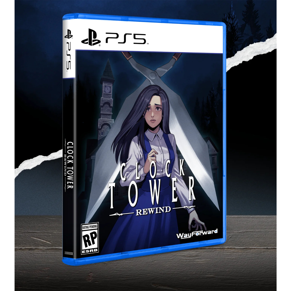 PRE-ORDER PS4 PS5 CLOCK TOWER REWIND LIMITED RUN EXCLUSIVE (เกม ...