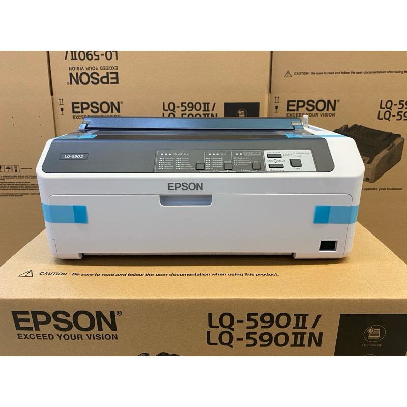 จัดส่งฟรี????เครื่องพิมพ์ใหม่ PRINTER Epson LQ-590II Dot Matrix รับ ...