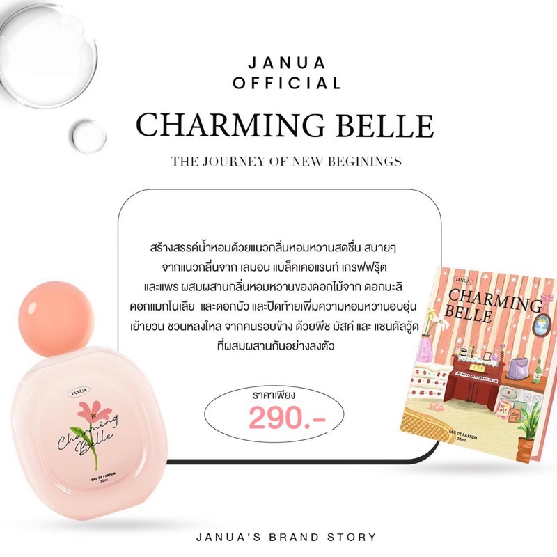 พร้อมส่งของแถม น้ำหอมแจนยีวร์ JANUA CHARMING BELLE SEXY MARTINI น้ำหอม ...