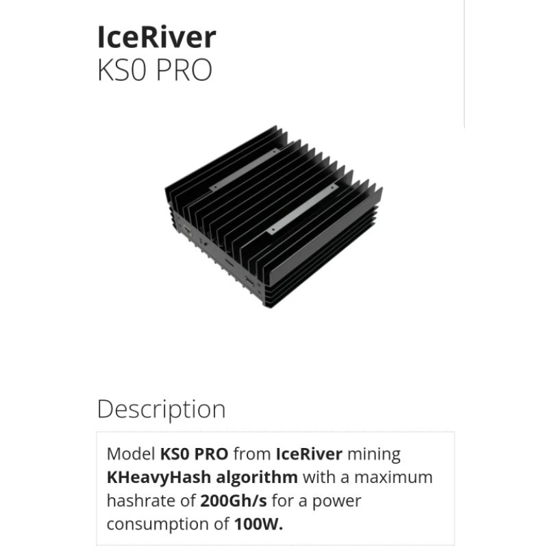IceRiver KS0 PRO 200G พร้อมส่ง - yur.electronic - ThaiPick