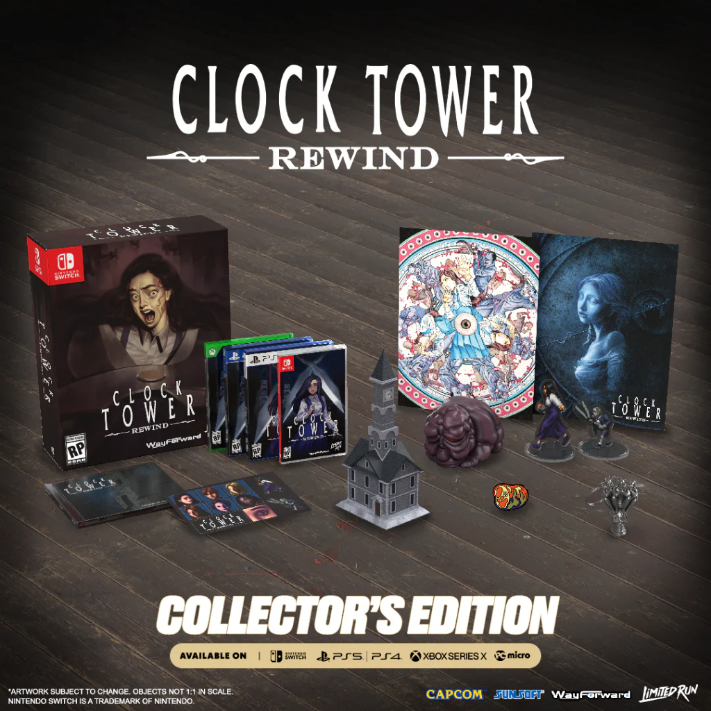 PRE-ORDER PS4 PS5 CLOCK TOWER REWIND LIMITED RUN EXCLUSIVE (เกม ...