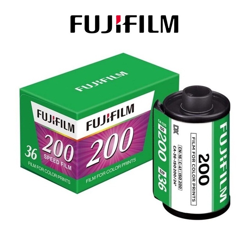 ฟิล์มสี FUJIFILM 200 Colour Film ISO 200 - 36 Ex - 35mm - PHOTOMART ...