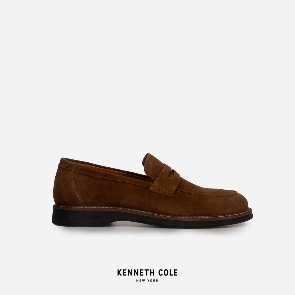 KENNETH COLE รองเท้าลำลองผู้ชายรุ่น THOMAS SUEDE LOAFER GREEN สีเขียว ...