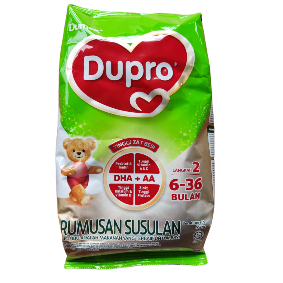 Dumex Dupro ???? สูตร 1-2 น้ำหนัก 550 กรัม ดูเม็กซ์ดูโปร - DNDD Shop - ThaiPick