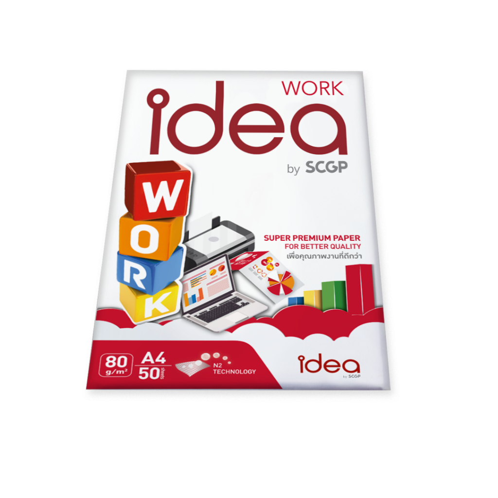 สินค้าของแถมงดจำหน่ายIdea Work กระดาษถ่ายเอกสาร 80 แกรม A4 50แผ่น ...