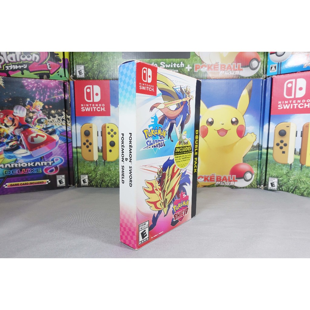 Pokemon Sword and Shield Double Pack Edition GAME NINTENDO SWITCH ...