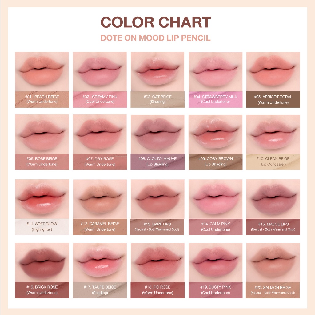 Heart Percent Dote On Mood Lip Pencil #ฮาร์ทเปอร์เซ็นต์ #ลิปดินสอไลเนอร ...