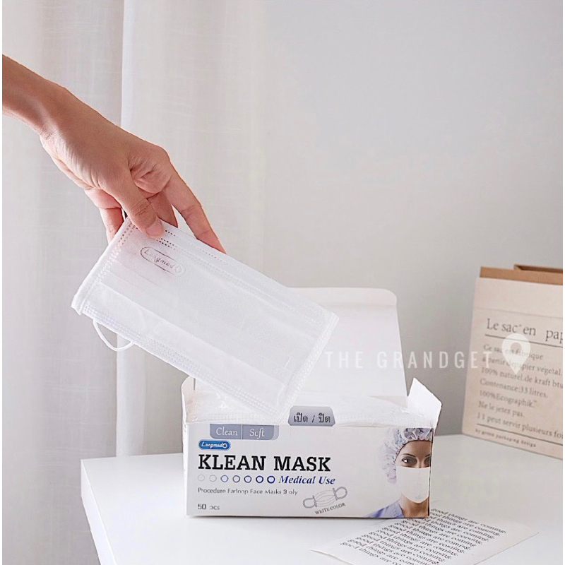 NEW พร้อมส่ง Klean Mask แมสกันฝุ่น PM 2.5 หน้ากากอนามัยทางการแพทย์ ...