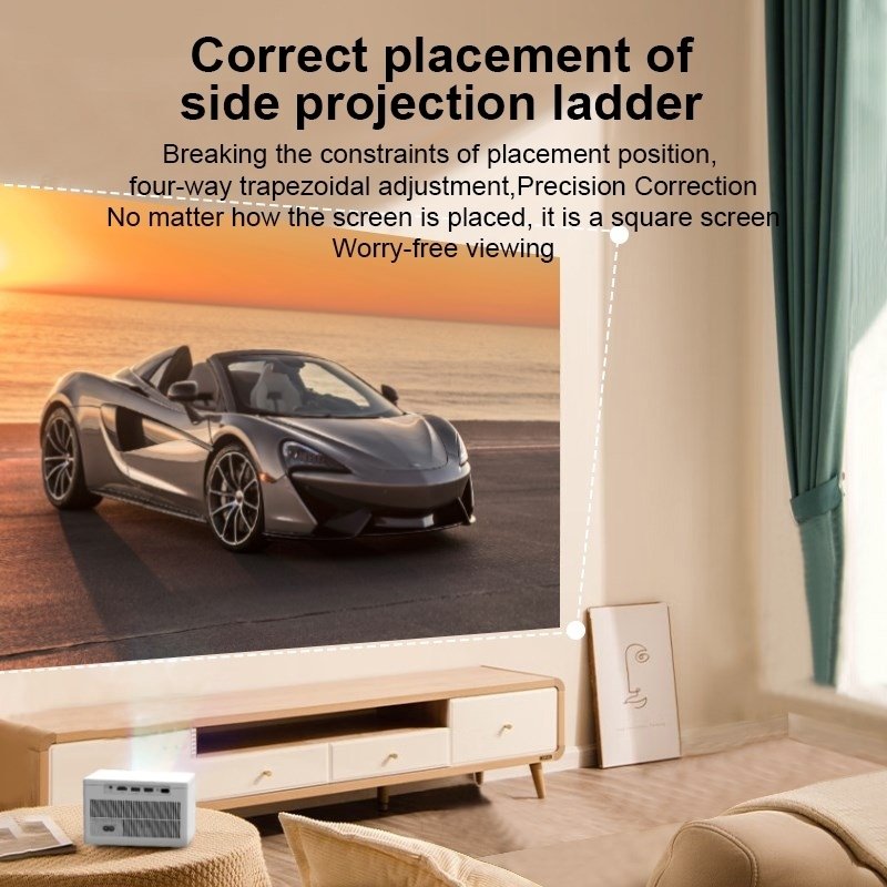 พูดคุยกับเราและเพลิดเพลินกับคูปองMONOZ LCD Projector K11 1080P HD ...