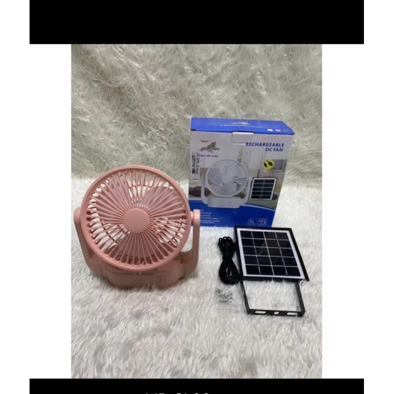 พัดลมMP-SL06 ขนาด6นิ้ว ชาร์จพลังงานแสงอาทิตย์หรือไฟบ้านได้ ...