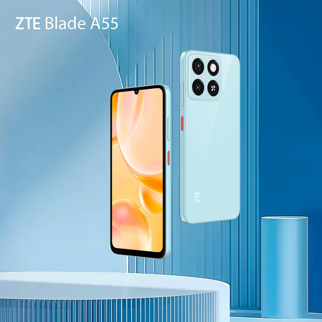 ZTE Blade A55 (4+128GB) - จอ 6.75" 90Hz l แบตเตอรี่ 5000mAh l กล้องหลัง ...
