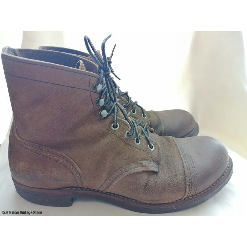 ด่วน!! หมดแล้วหมดเลย????รองเท้า red wing 8113 IRON RANGER????Size 9D ...