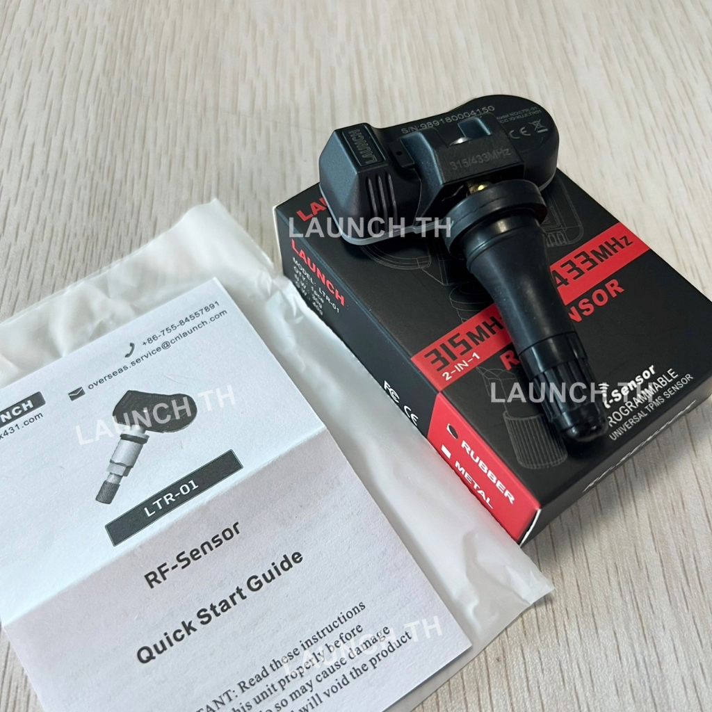 LAUNCH SENSOR LTR-01 RF เซ็นเซอร์วัดความดันยาง TPMS แบบแกนยาง - LAUNCH ...