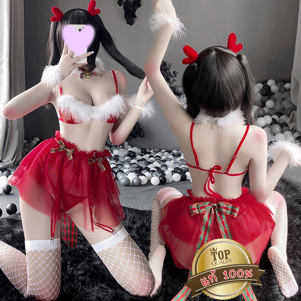 รวมชุดคริสต์มาส ชุดคอสเพลย์คริสต์มาสผ้ากำมะหยี่ ผ้าดีเกรดพรีเมี่ยม ใส่สบาย เนื้อผ้านุ่ม SET-B118 ...