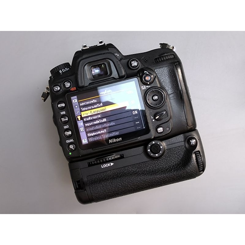 Nikon D7000 Grip Meike เลนส์ Nikon 50mm f1.8D(อดีตศูนย์ชต.38ครั้ง ...