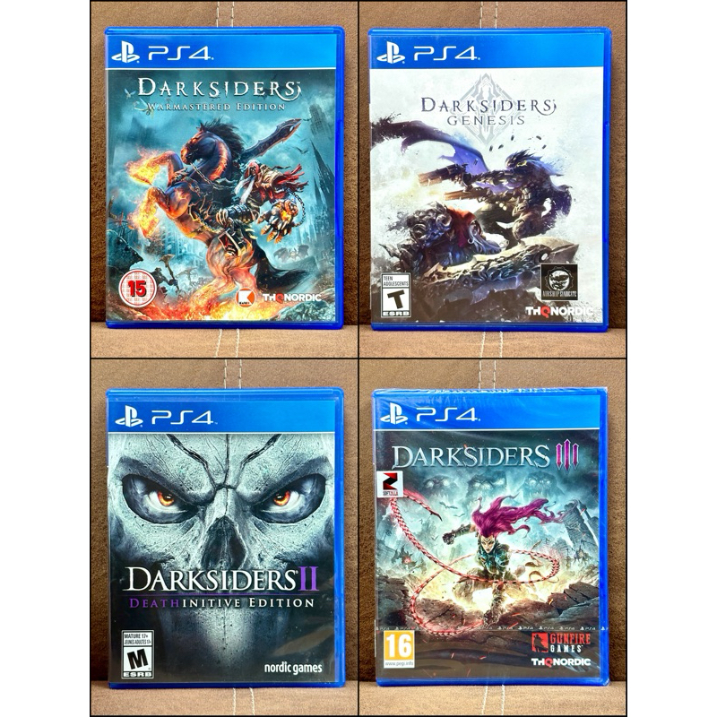 Ps4 Dark Siders รวมหลายภาค - Dark Siders Warmastered Dark Siders 2-3 ...