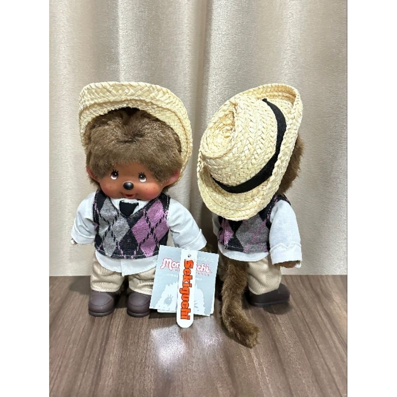 Sekiguchi Monchhichi British Style Black Skin S size ขนาดประมาณ 20 cm ...