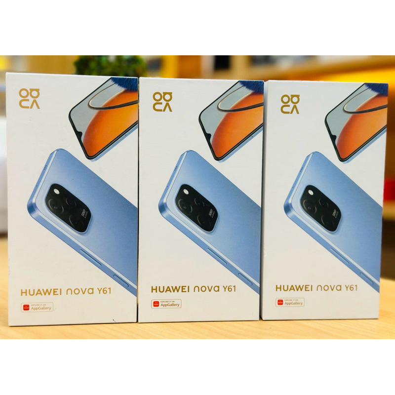 Huawei Nova Y61(6+64GB) 4G เครื่องศูนย์ไทย ตัวโชว์ สภาพดีรอยน้อย รองรับ ...