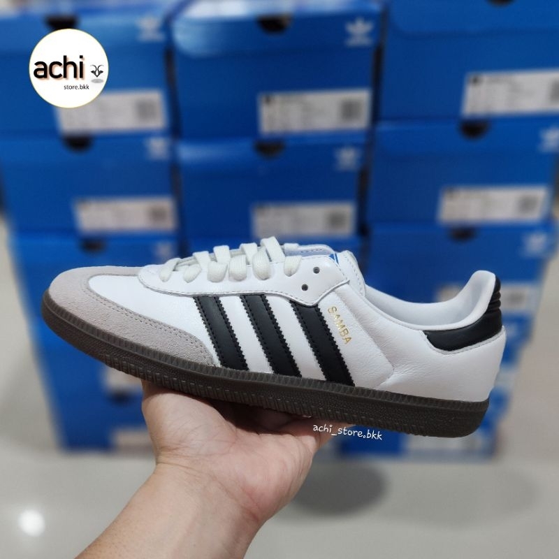 ADIDAS SAMBA OG WHITE / BLACK ของแท้????% พร้อมส่งในไทย - Achi_store.bkk - ThaiPick
