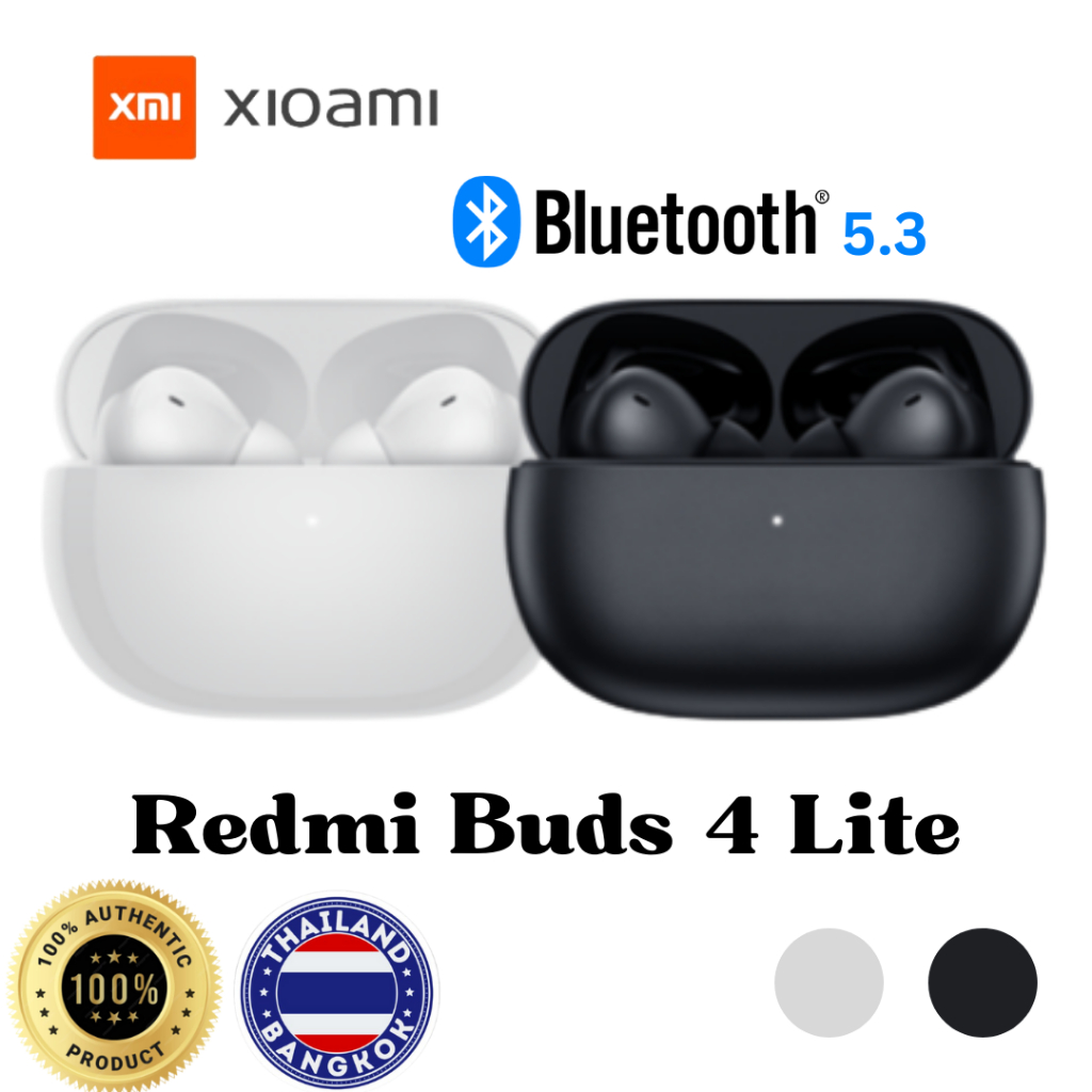 Xiaomi Redmi Buds 4 Lite Wireless Bluetooth Earphone หูฟังบลูทูธไร้สาย ...