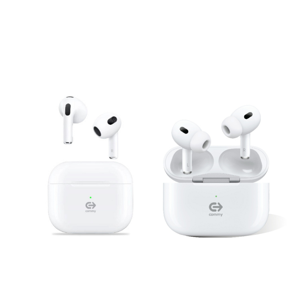 Commy หูฟัง bluetooth ไมค์ชัด เสียงดี เบสแน่น ใส่เคส earpods ได้ ตัด ...