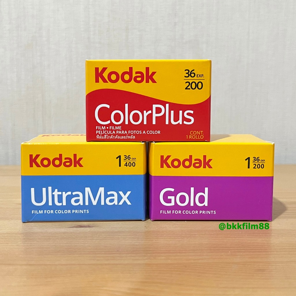 ฟิล์มสี Kodak 35mm 36รูป ยอดนิยม สีสวย ฟิล์ม 135 Gold Colorplus Ultramax Film - Bkkfilm ขายฟิล์ม ...