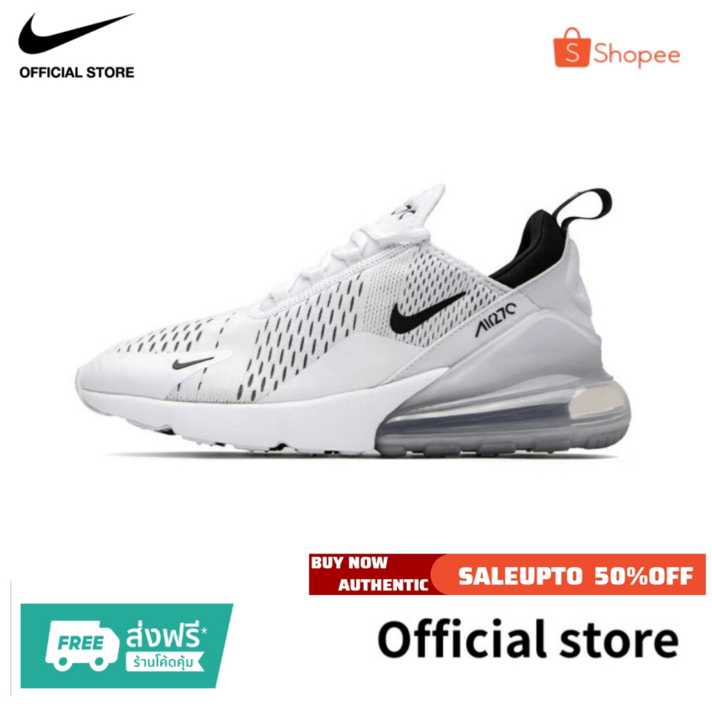 ขายร้อน Nike Air max 270 สไตล์แฟชั่น ทนต่อการสึกหรอและป้องกันการลื่น ...