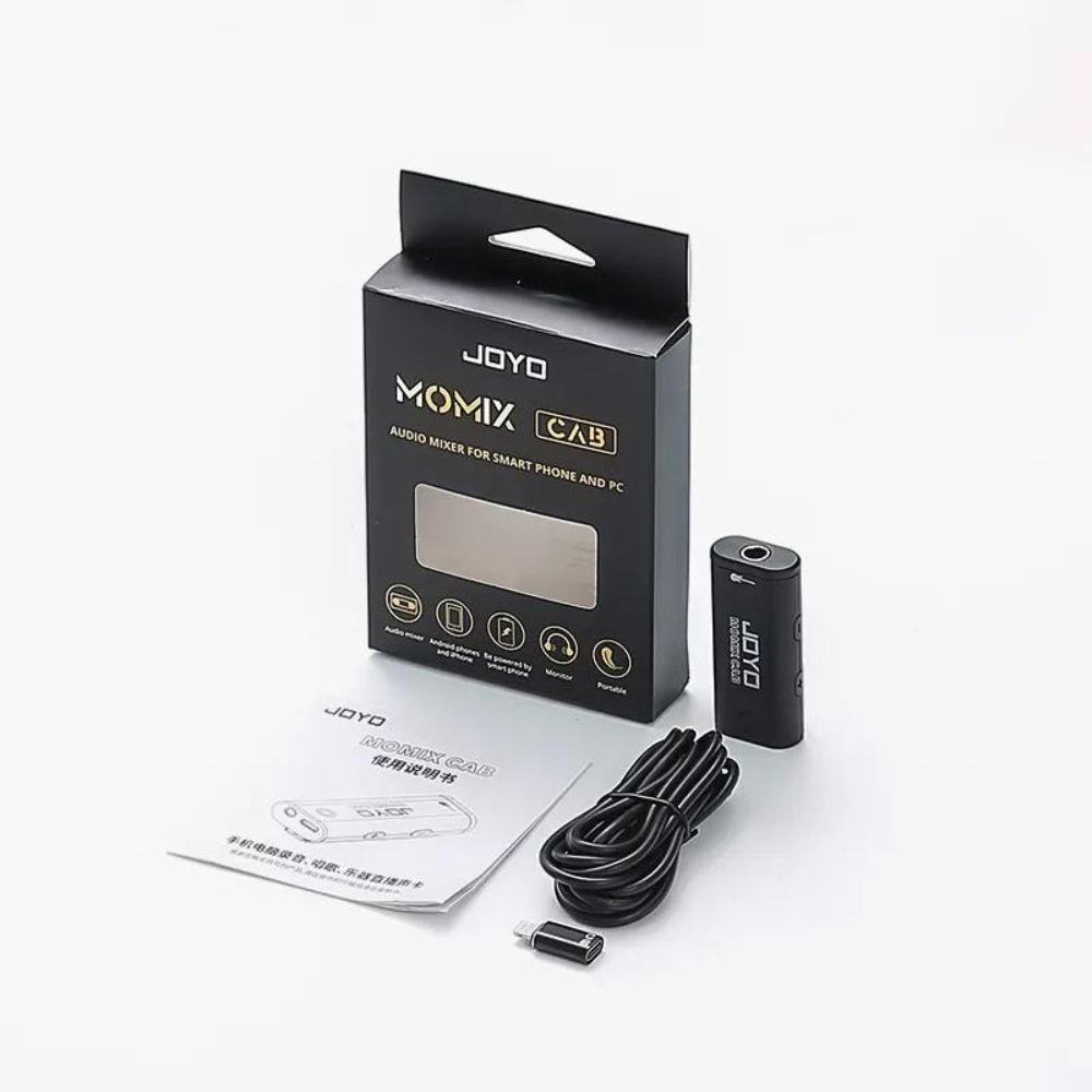 Joyo momix Cab อุปกรณ์บันทึกเสียง ไลฟ์สด สตรีมมิ่ง ตัวอัดเสียงเข้ามือ ...