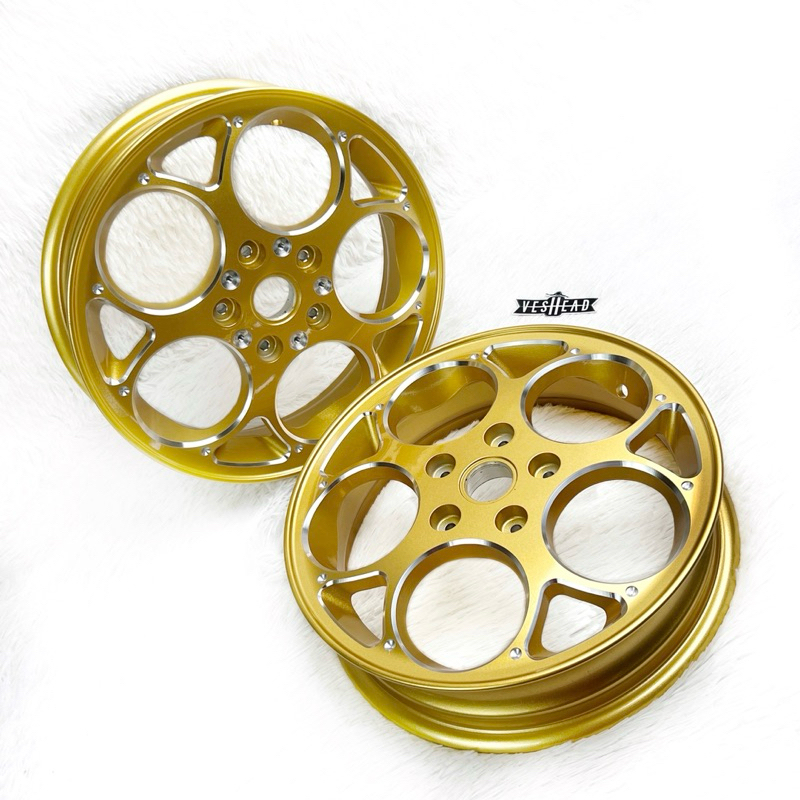 ล้อแม็ค CNC ขอบ 12” สำหรับ Vespa Sprint / Primavera / GTS ล้อ นิว เวส ...