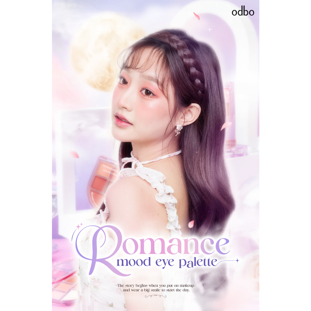 OD2023 Odbo Romance Mood Eye Palette โอดีบีโอ โรแมนซ์ มู้ด อาย พาเลทโอดีบีโอ โรแมนซ์ มู้ด อาย พา ...