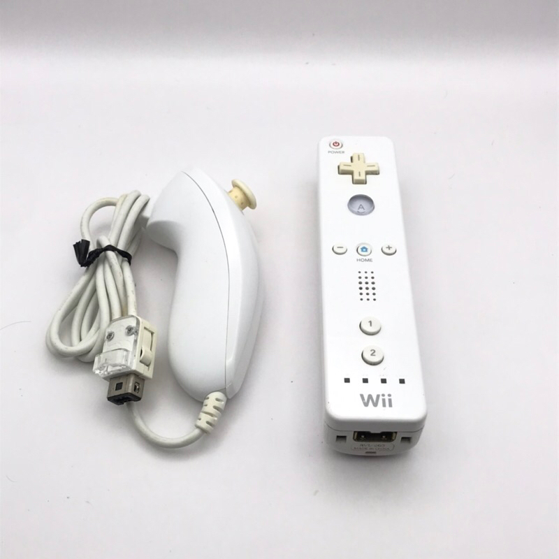 Wiimote Nunchuk Wii remote จอย วีโมท รีโมท วี และ นันชัค แท้ Nintendo ...