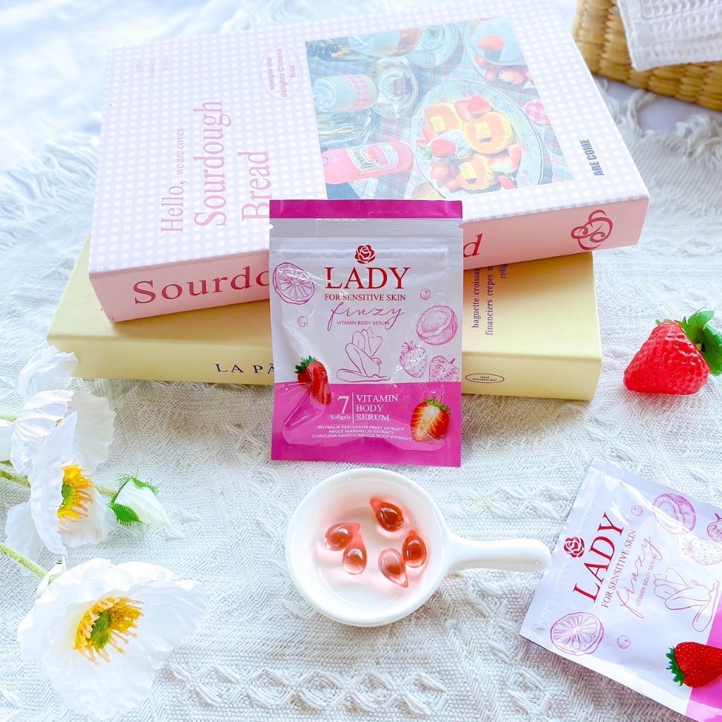 LFสินค้าแท้100วิตามินบำรุงน้องสาว (ไม่ระบุชื่อสินค้าที่กล่อง)ladyfin ...