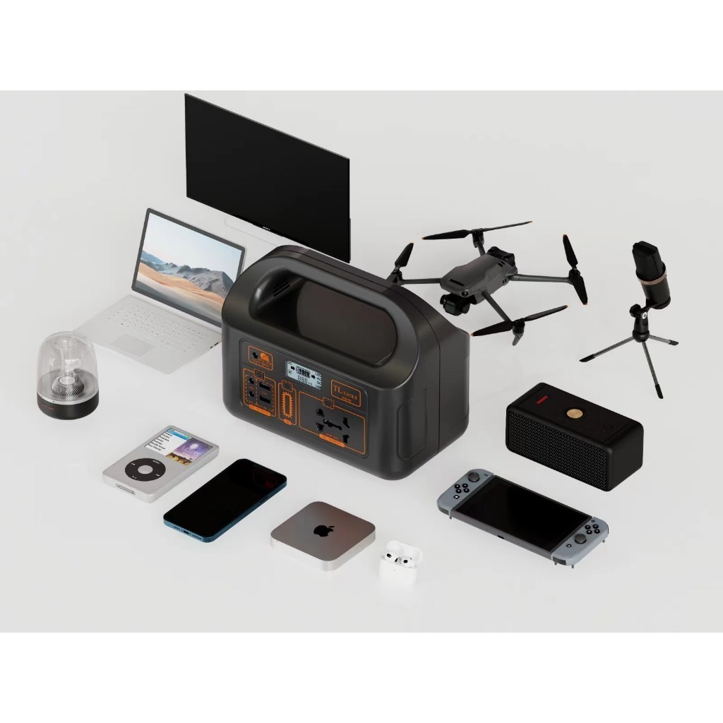 Jantech Portable Power Station เครื่องกำเนิดไฟฟ้าพลังงานแสงอาทิตย์ 150W แหล่งจ่ายไฟแบบพกพา 220V ...