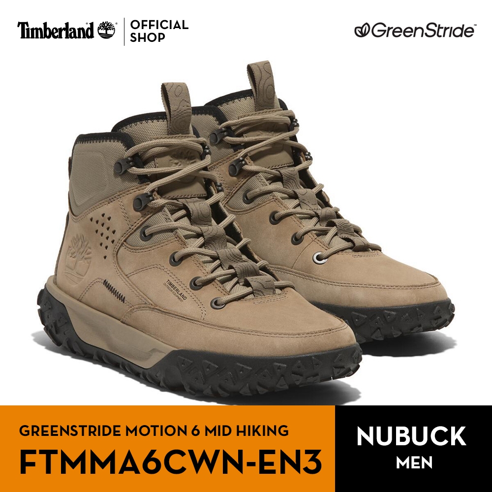 Timberland Men's GREENSTRIDE MOTION 6 MID LACE UP HIKING BOOT รองเท้า ...